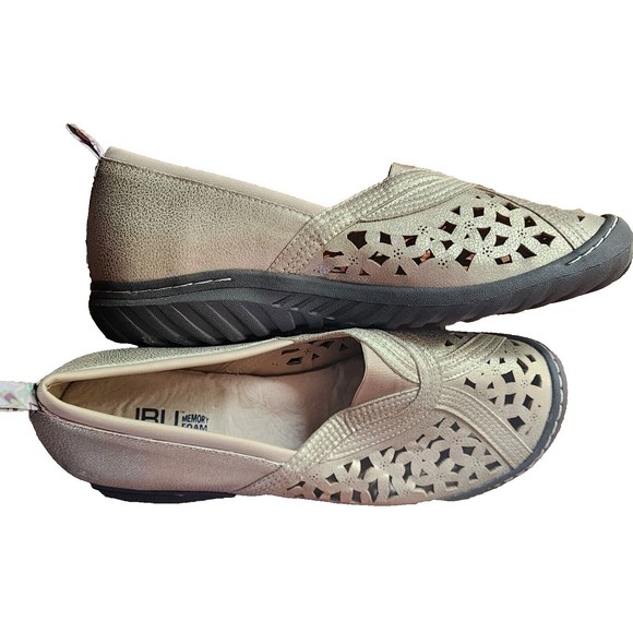 Jambu | Shoes | Jbu By Jambu Size 1m Pecan Womens Comfort Gold Slip On ...